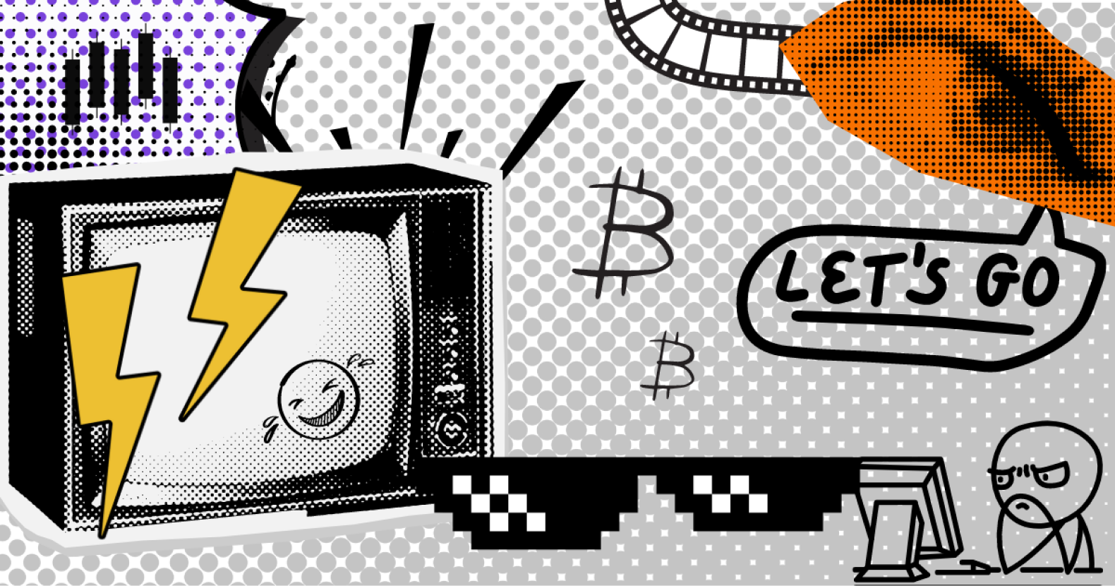 Epic movie scenes in Bitcoin Memes